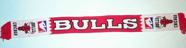 Chicago Bulls NBA men's basketball scarf | Scarves \ Clubs