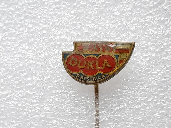 Dukla ASVS Banska Bystrica badge (epoxy) | Badges \ Slovakia