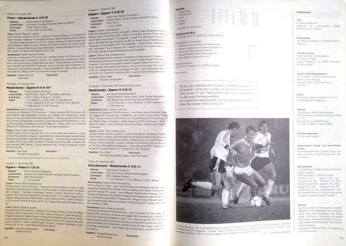 Football - The Universal Language. IFFHS Guide (May-June 1988) | Sports ...