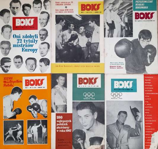Boxing monthly magazine 1967-1968 (set of 6 issues) | Sports Books ...
