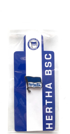 Hertha BSC crest flag pin badge (official product) | Badges \ Germany
