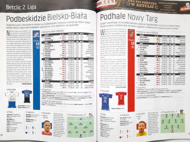 Poland 1., 2. & 3. liga Autumn 2025 round Fan's Guide (Przeglad ...