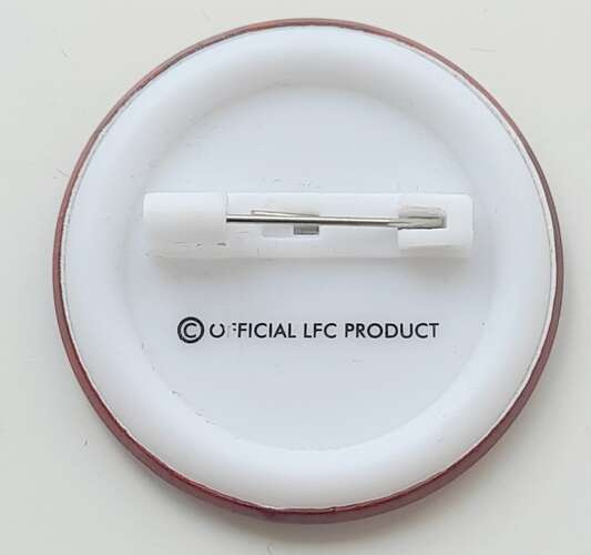 Liverpool FC crest button badge (official licensed product) | Badges ...