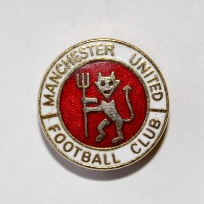 Manchester United FC devil (enamel) | Badges \ England