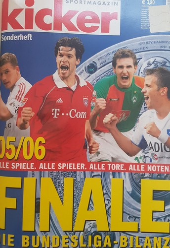 The Bundesliga summary 2005/2006 - 2009/2010 seasons (Kicker magazine ...
