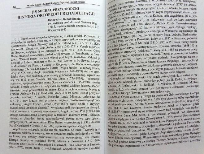 Selection of sources and texts from the history of physical culture and ...