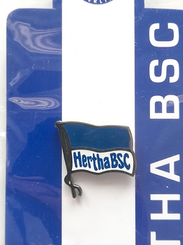 Hertha BSC crest flag pin badge (official product) | Badges \ Germany