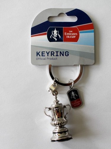 Emirates FA Cup keyring (official product) keychain trophy England ...