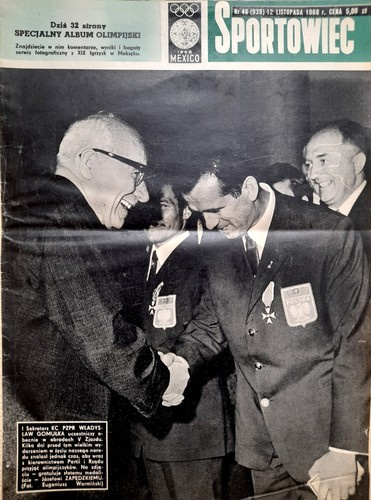 Olympic Games Mexico 1968. Sportowiec Weekly Magazine special edition ...