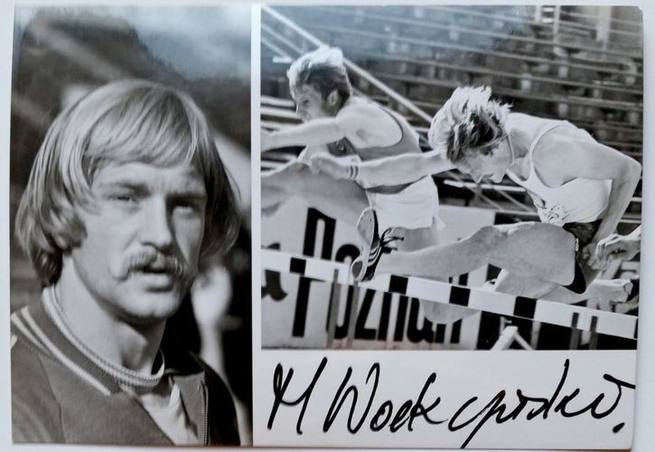 Mirosław Wodzyński (athletics) postcard | Photos / Postcards